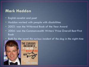 An Analysis of the Character of Christopher Boone – Reviews Rants and ...